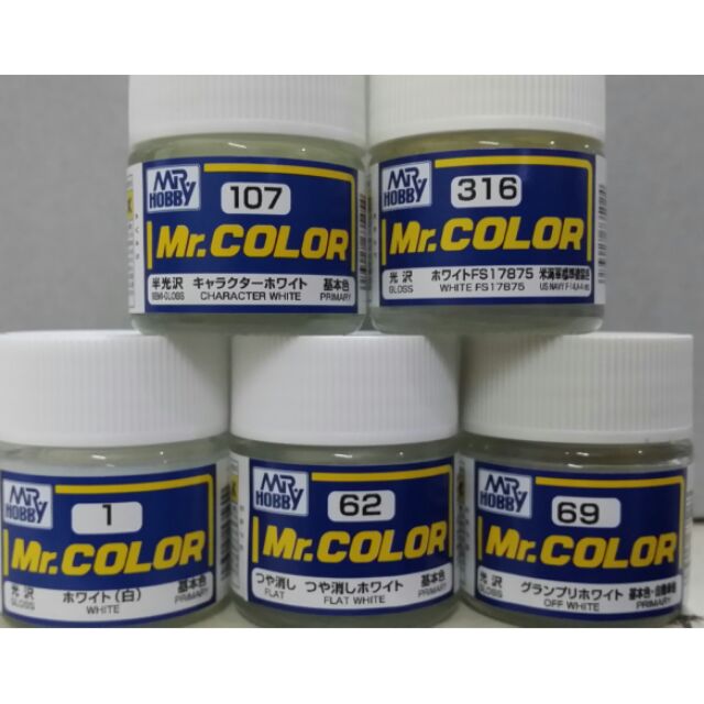 Mr.Hobby - Mr.Color White series (10ml) | Shopee Malaysia