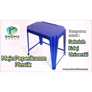 5 unit Meja Peperiksaan Plastik | School Exam Table (full Plastic ...
