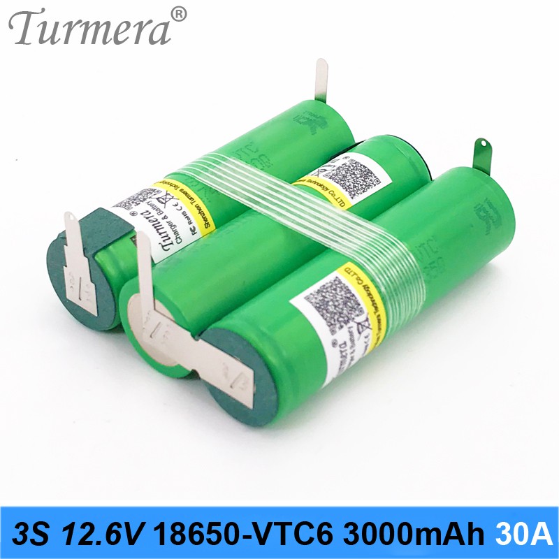 Useful♝﹊ battery-pack us18650vtc6 4s for shurika screwdriver new 21v ...
