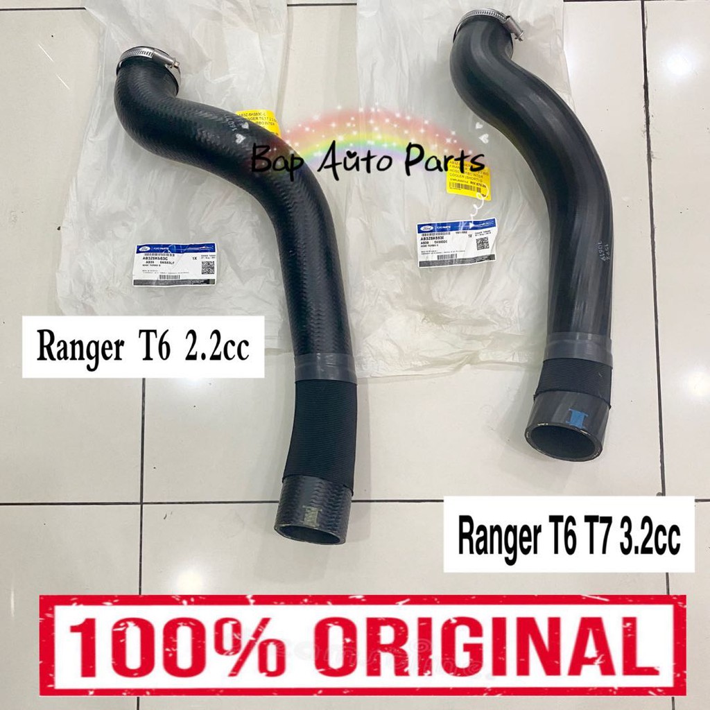 FORD RANGER T6 T7 / MAZDA BT50 2.2cc 3.2cc BIG TURBO HOSE INTER COOLER ORIGINAL ( AB3Z6K683C ...