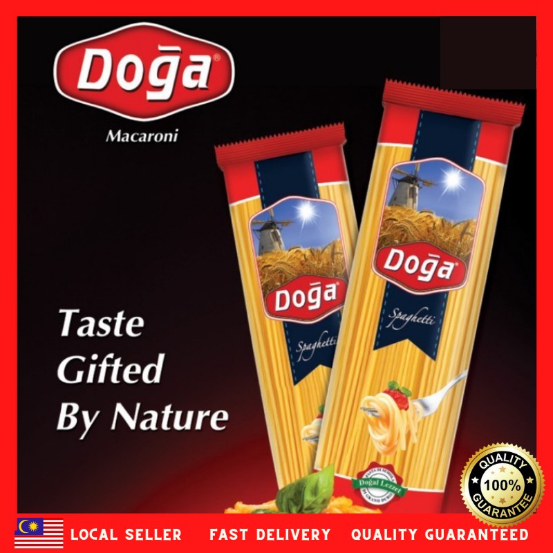 100% Turkey Imported Doga Spaghetti (500g)/Premium Quality Spaghetti ...