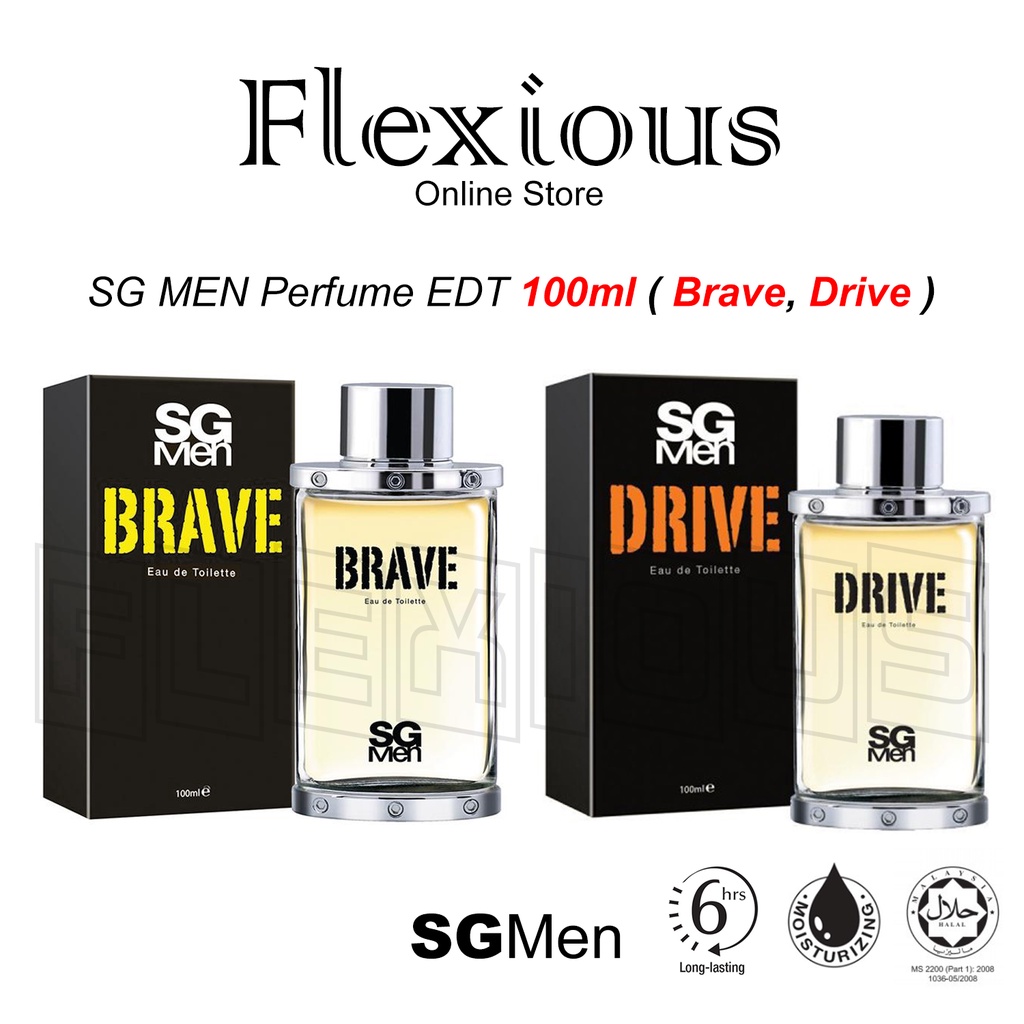 *SG Men* Perfume EDT 25ml, 100ml ( Brave ), ( Drive ) | Shopee Malaysia