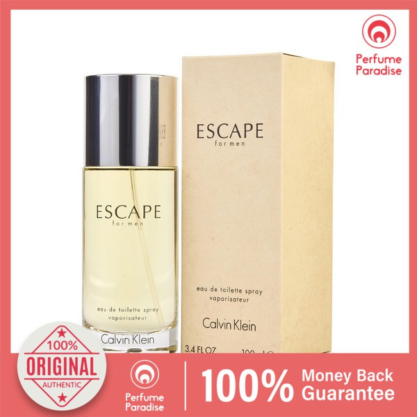 [100% Original] Calvin Klein cK Escape EDT Men 100ml perfume for men ...