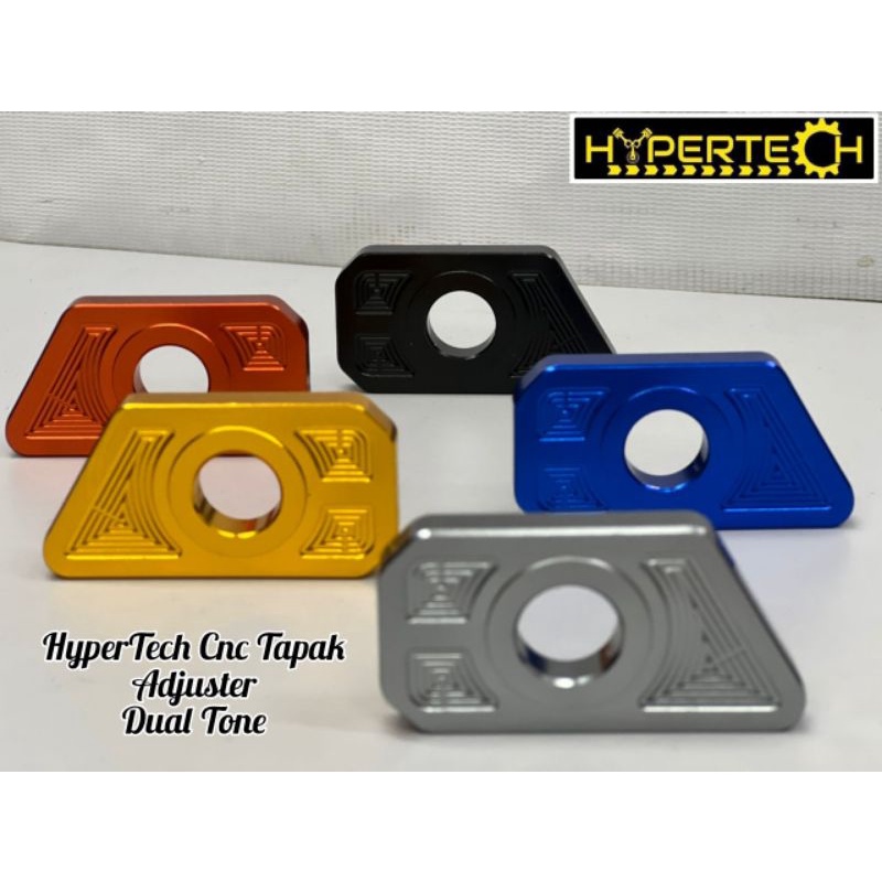 HYPERTECH CNC TAPAK ADJUSTER DUAL TONE (sepasang) UTK HYPERTECH ARM CNC ...