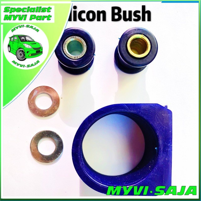 Myvi Alza Viva Silicone Steering Rack Rubber and Bush Kit Set | Shopee ...