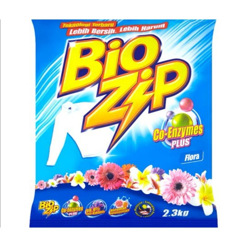 Bio Zip Genuine Laundry Flora Detergent Powder 2.3kg | BeeCost