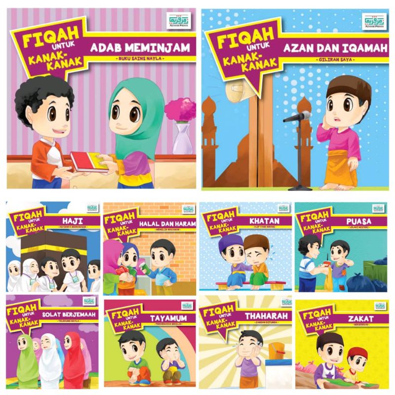Azmar Prima: Fiqah untuk Kanak-Kanak - Solat/ Azan Iqamah/ Tayammum ...