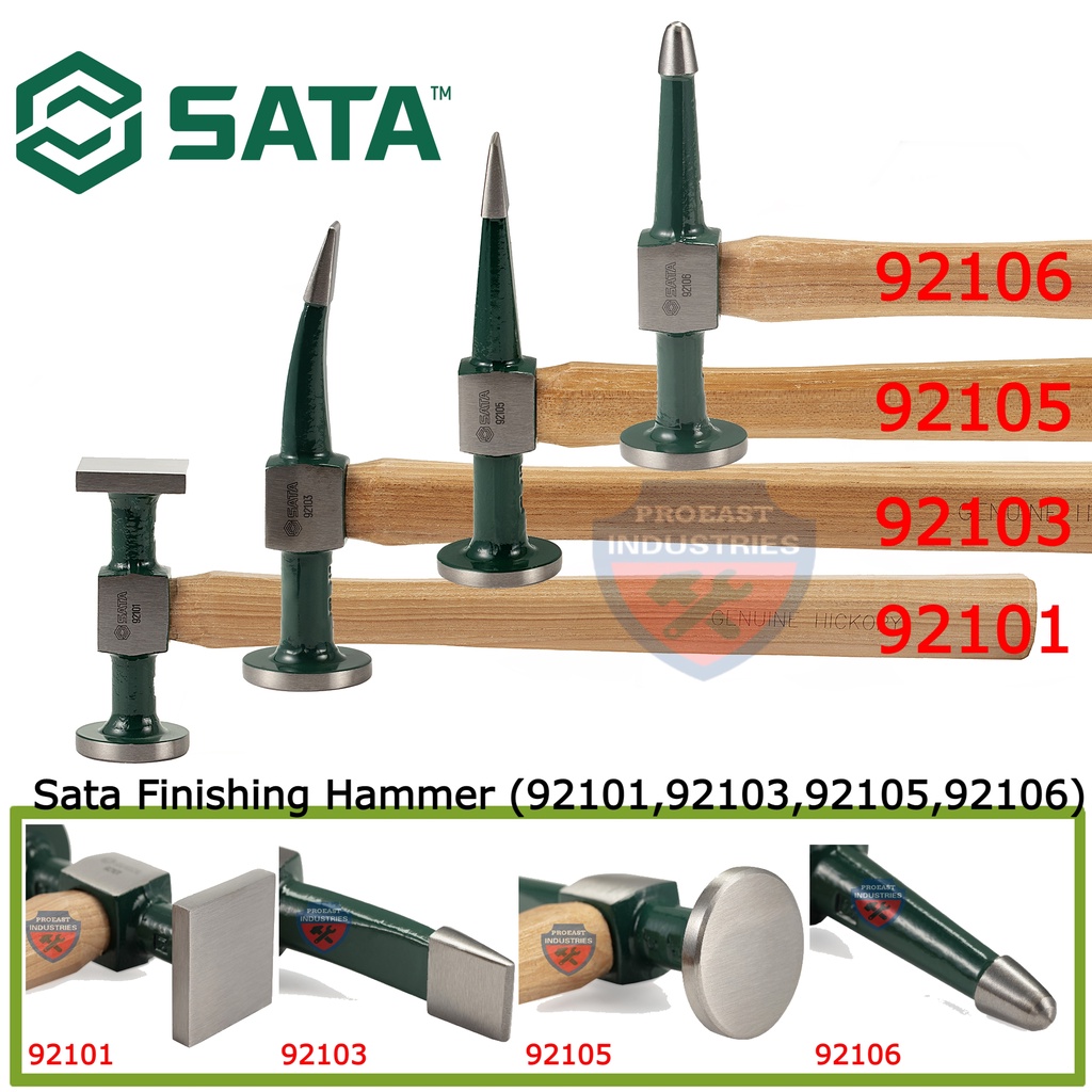 Sata Finishing Hammer ( 92101,92103,92105,92106 ) | Shopee Malaysia