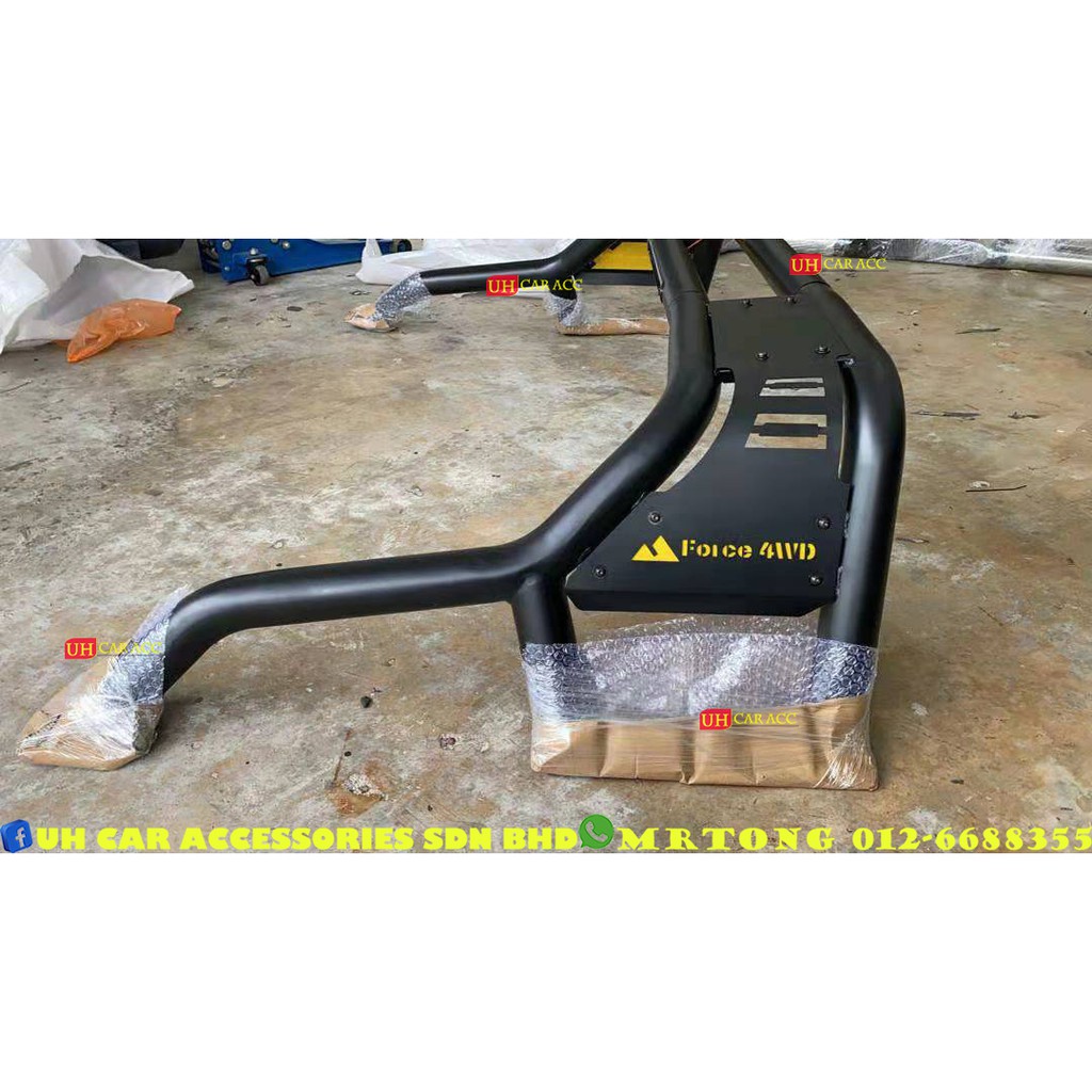 Mazda bt50 (FORCE) trd roll bar sport bar rollbar with led brake light ...