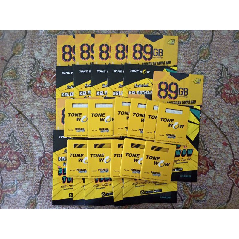 SIMKAD TONE WOW (simkad viral) | Shopee Malaysia
