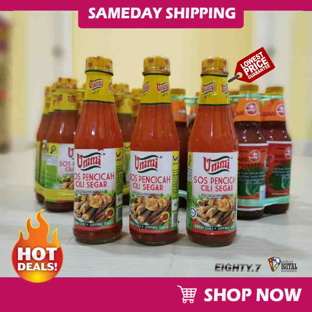 SOS PENCICAH UMMI 340g [ORIGINAL KILANG] Sos Keropok Pelbagai Guna ...