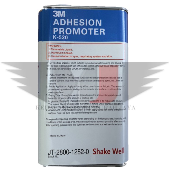 3M K-520 PRIMER (ADHENSION PROMOTER) | Shopee Malaysia