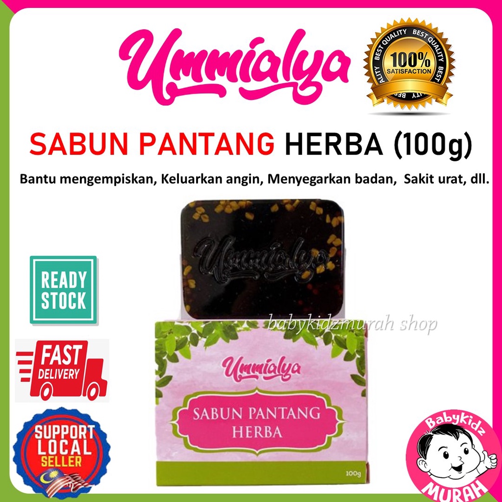 Ummialya Sabun Pantang Herba (100g) | Kempis perut , Kurang parut ...