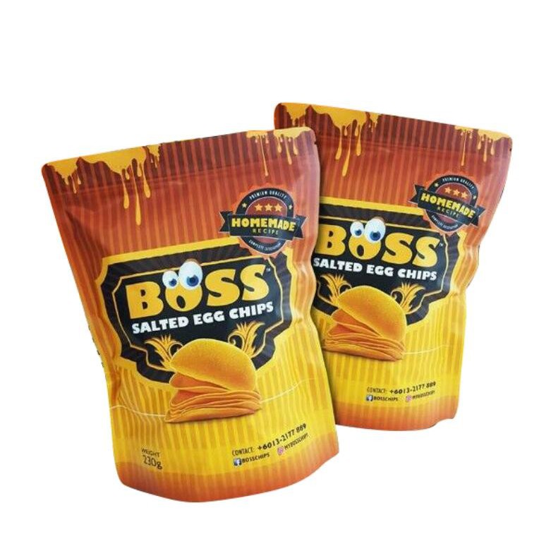 Boss Salted Egg Potato Chips 230 Gram | Shopee Malaysia