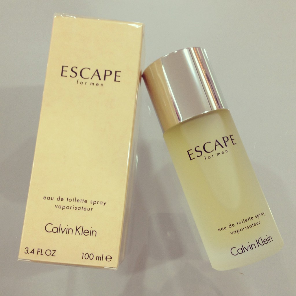 Ck Escape Men By Calvin Klein 100ml New In Box Unit (EDT) | Shopee Malaysia