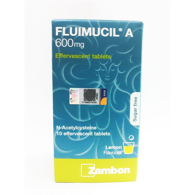 Fluimucil A 600mg Effervescent Tablet (10's) | Shopee Malaysia