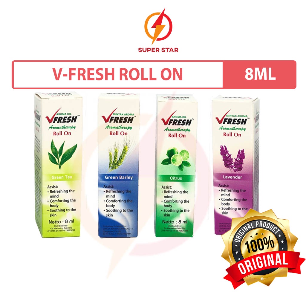 V-Fresh Aroma Oil (Aromatherapy Roll On) 8ml | Shopee Malaysia