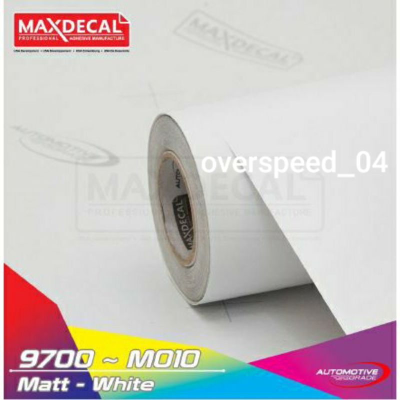 White MATT Car Motorcycle Stickers Stickers WHITE AQUARIUM Cabinet DOFF ...