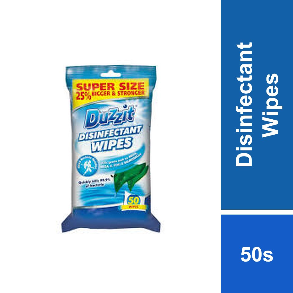 Duzzit Disinfectant Wipes 50s | Shopee Malaysia