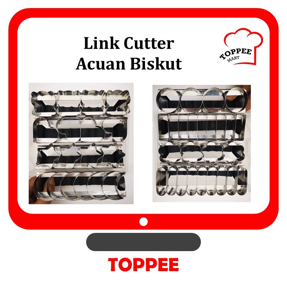 Link Cutter Acuan Biskut [Ready Stock] Cookies Cutter Handmade | Shopee ...