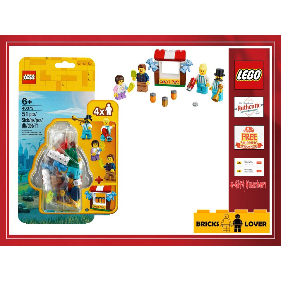Lego 40373 {Bricks_Lover} - Fairground Accessory Set (100% Original ...