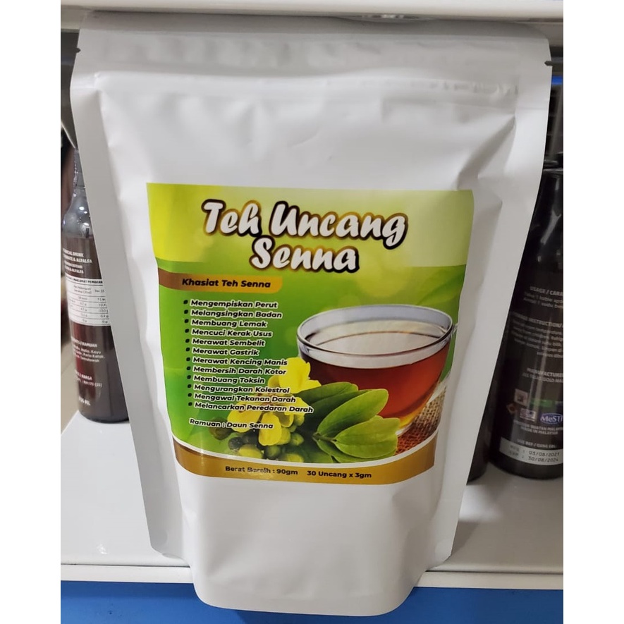 TEH SANNA 100% ASLI TEH KURUS/DETOKS/Daun sanna/ Daun senna 30 uncang ...
