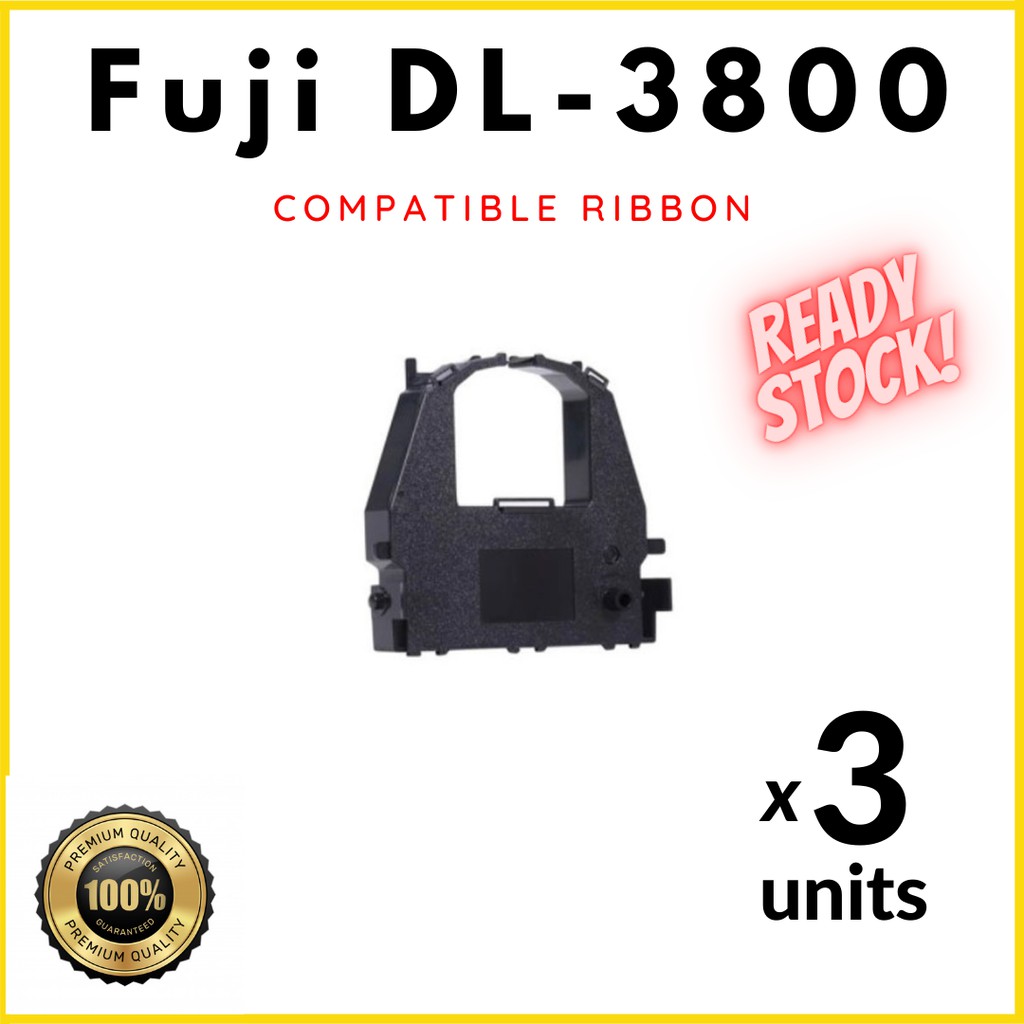 (3 pieces) Fujitsu DL-3800 Compatible Ribbon | Shopee Malaysia