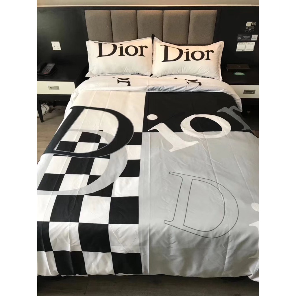 PREMIUM COMFORT BEDSHEET 3 IN 1 KING QUEEN CADAR PILLOW CASE DIOR ...