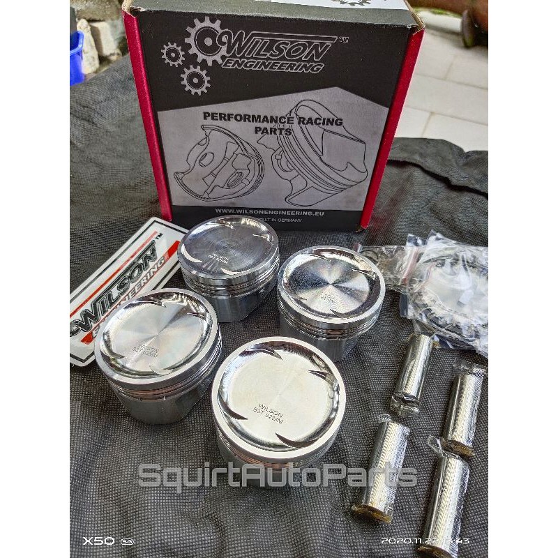 Wilson Engineering Forged Piston 82mm Proton 4G93 Turbo | Shopee Malaysia