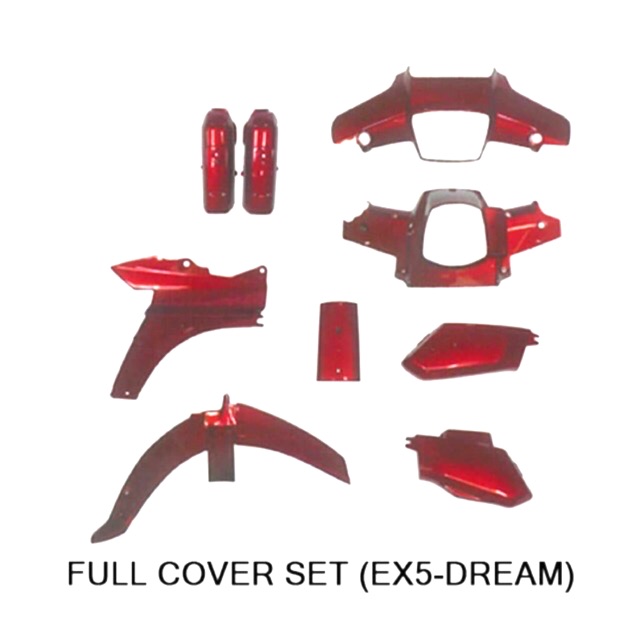 OEM body cover set For Honda Ex5 / Ex5 dream | Shopee Malaysia