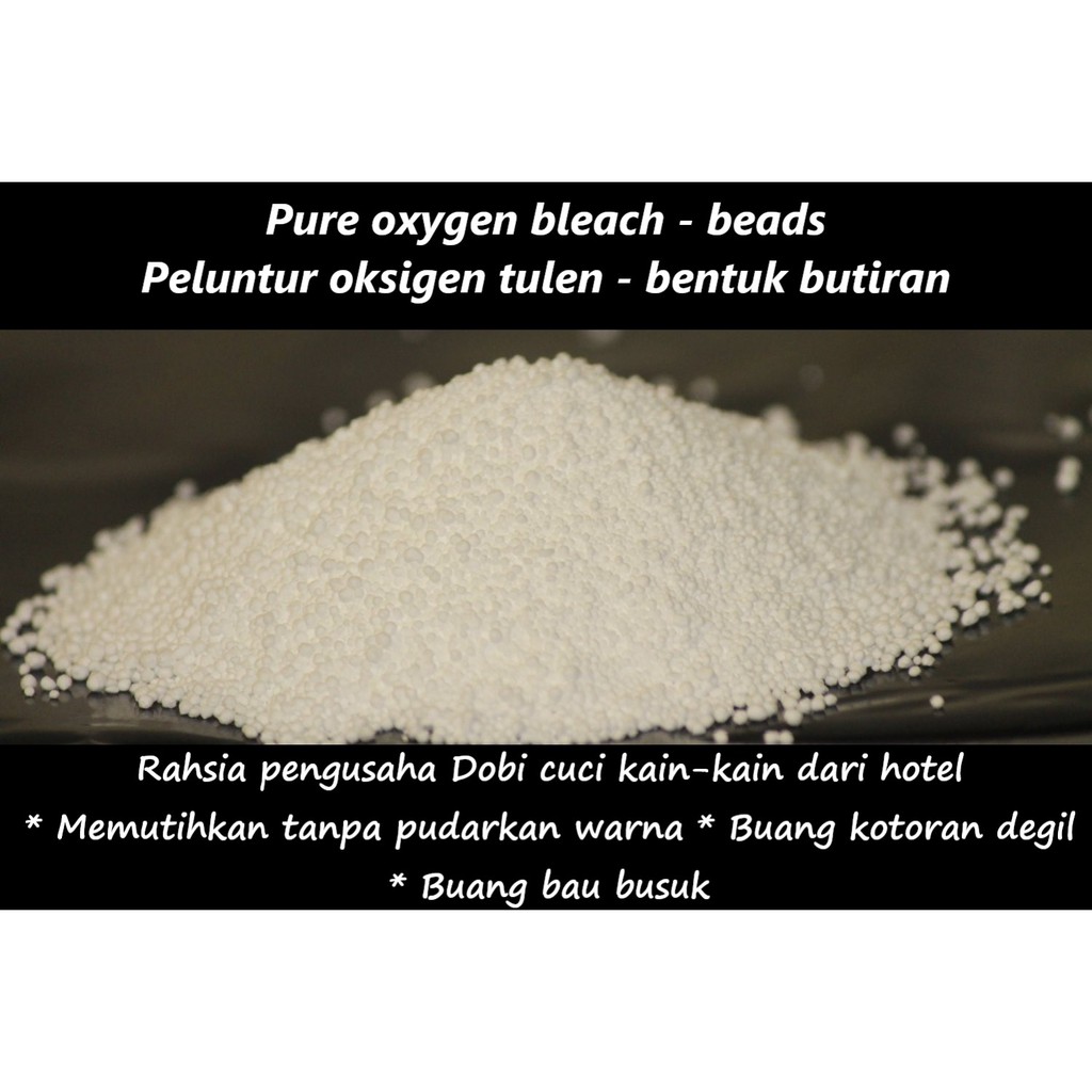 [200 Peluntur Oksigen-Oxygen Bleach] Tanpa campuran/Buang kotoran/bau ...