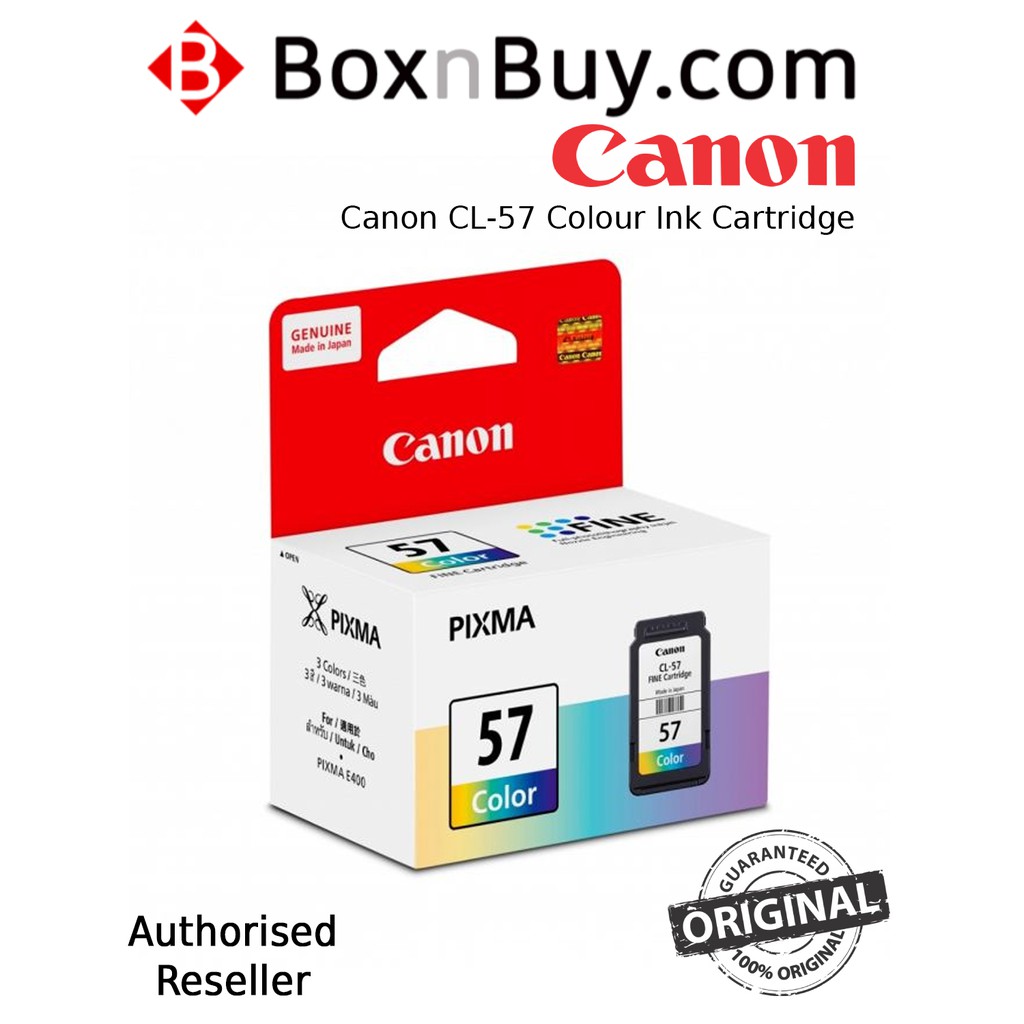 Canon CL-57 CL57 CL 57 or CL-57S CL57S CL 57S Ink Cartridge | Shopee ...