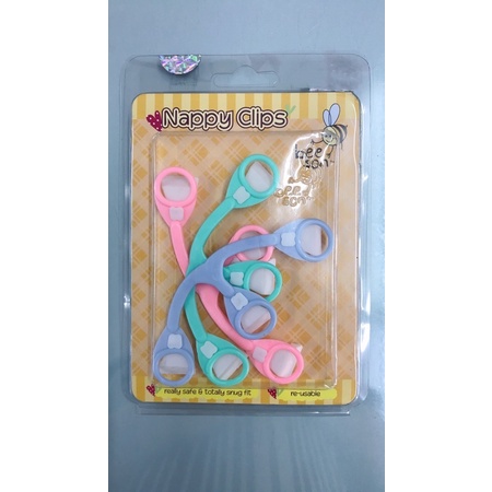 Bee Son Nappy Clips 3’s | Shopee Malaysia