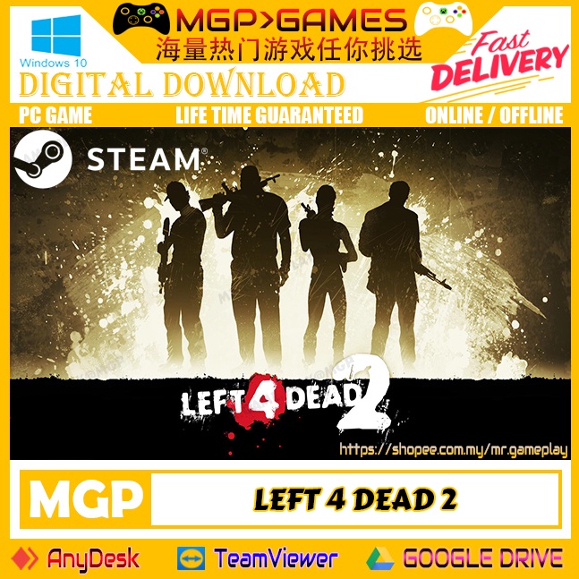 LEFT 4 DEAD 2 STEAM ONLINE / PC GAME / GAMING / OFFLINE / ALL DLC ...