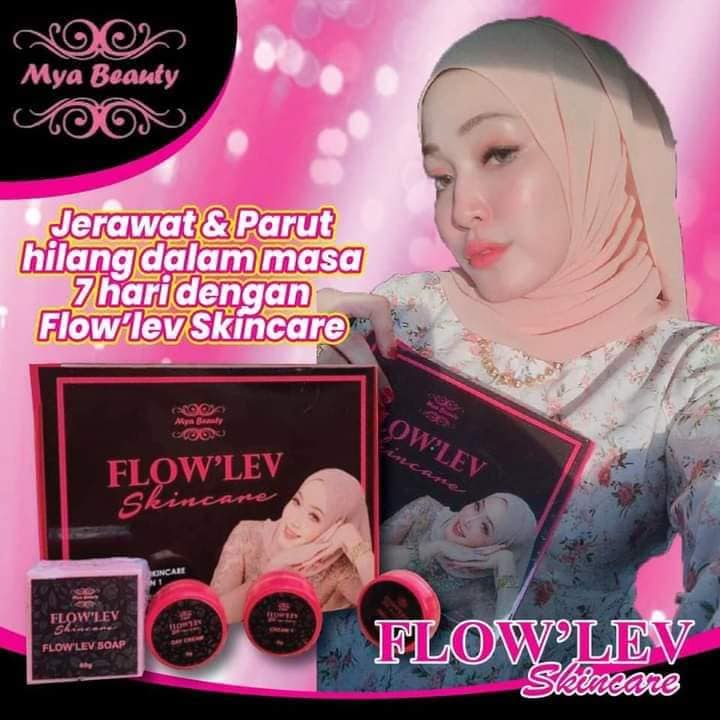 FLOW'LEV SKINCARE FLOWLEV FLOW LEV BY MYA BEAUTY SERUM PINKISH | Shopee ...