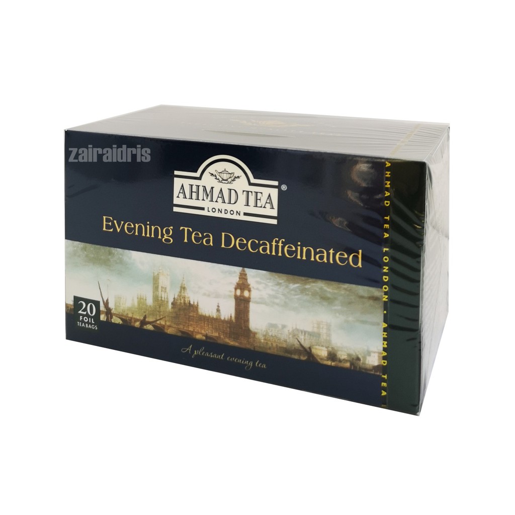 Ahmad Tea Evening Tea Decaffeinated Teh Kurang Kafein | Shopee Malaysia