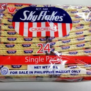 SKY FLAKES CRACKERS 24 SINGLE PACKS | Shopee Malaysia
