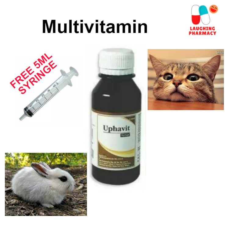 [Free Syringe 5ml] Uphavit Syrup 120ML - Multivitamin Boleh Tambah ...