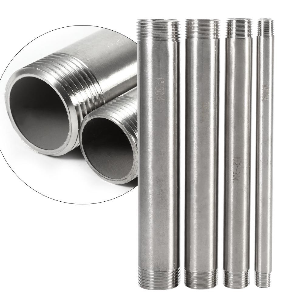 (20"~24") Stainless Steel Pipe SUS304 Short Pipe Male Threaded Pipe 1/2 ...