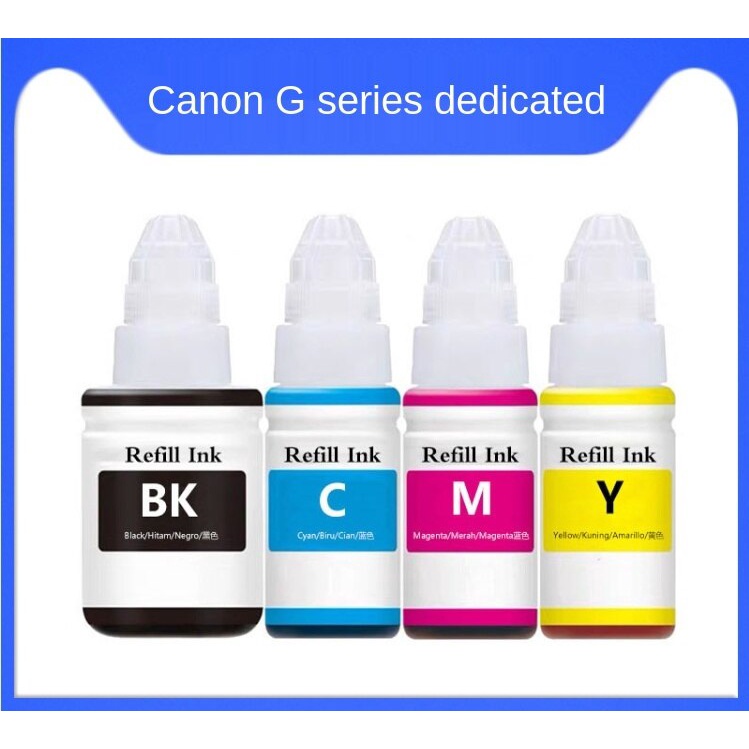 Canon Refill Ink GI-790 Combo Set (BKCMY) G1000 G2000 G3000 G1010 G2010 ...