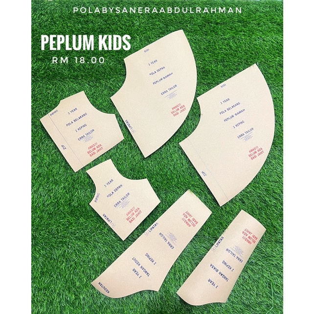 PEPLUM KIDS ( Dapat 2 Jenis Tangan ) | Shopee Malaysia