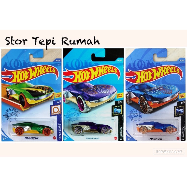 Hot Wheels Forward Force [Fantasy, Track Stars X-Raycers] | Shopee Malaysia
