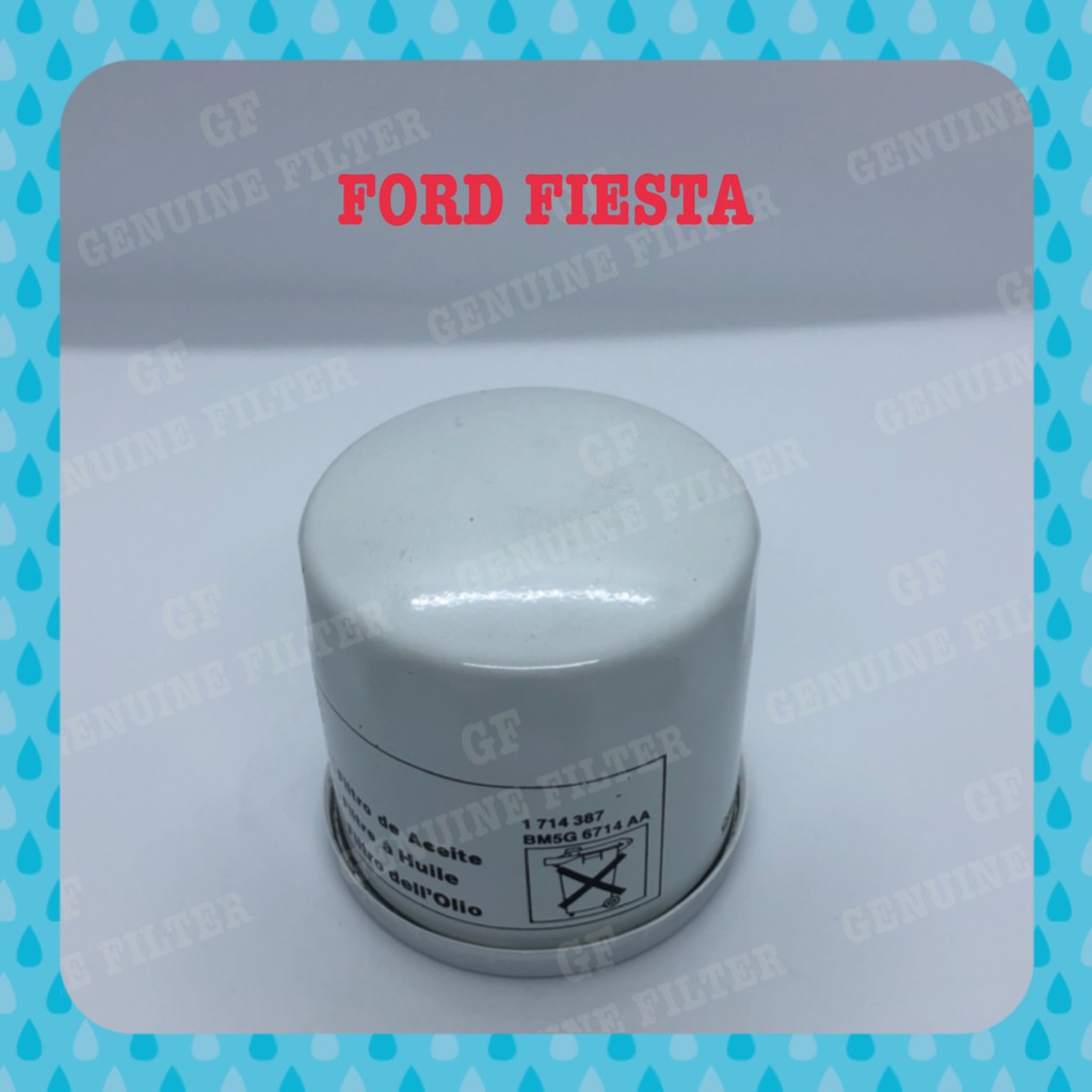 FORD FIESTA KUGA FOCUS MONDEO ECOSPORT MUSTANG 2.3 OIL FILTER BM5G-6714 ...