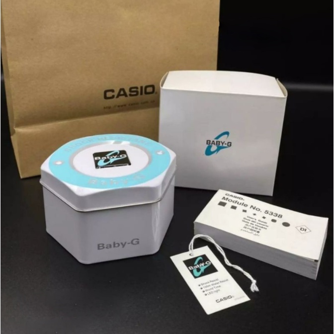 Casio Baby G Box Full Set & Baby G Tin/Metal Box/Kotak Jam Tangan Watch ...