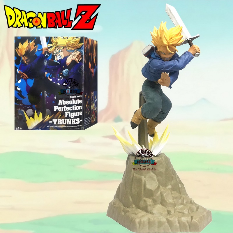 Dragon Ball Z Absolute Perfection Figure Trunks Super Saiyan Anime PVC ...
