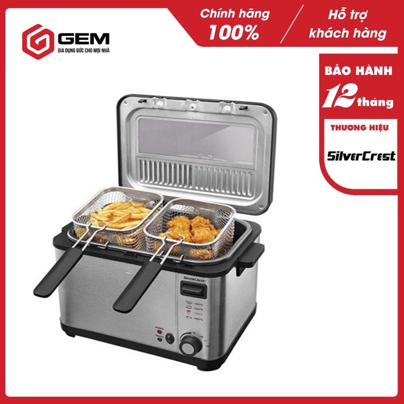 Silvercrest OIL COOKER - sample 3 fried basket | Shopee Malaysia