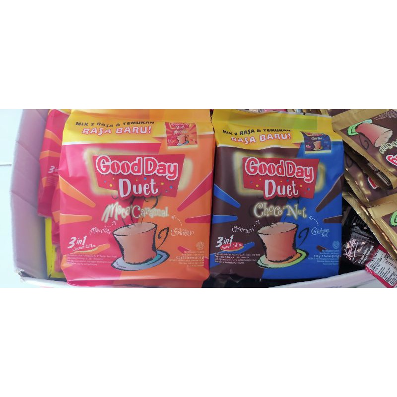 Good day duet mocacaramel / choconut Contains 5 Sachets exp des 23 ...
