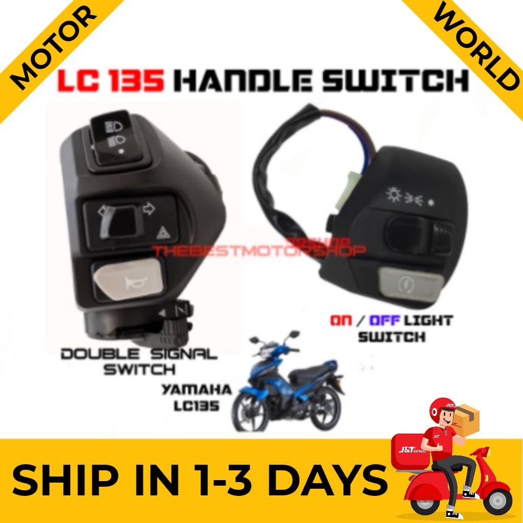 Yamaha LC135 / EGOS HANDLE SWITCH ON/OFF / 135 LC V1 V2 V3 V4 V5 V6 HANDLE SWITHC 135LC HANDLE ...