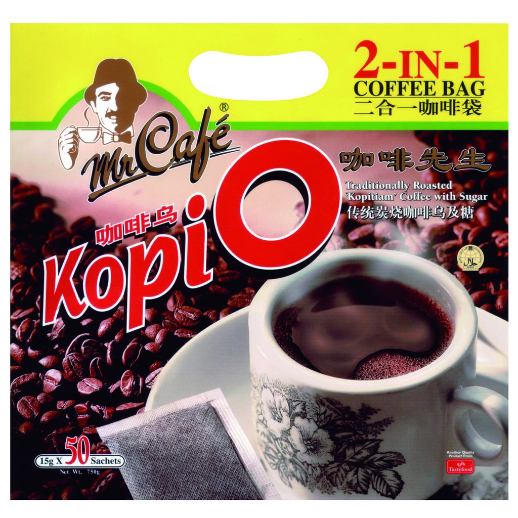 MR CAFE Instant Roasted Kopi O / 2 IN 1 (50 Sachets) | Shopee Malaysia