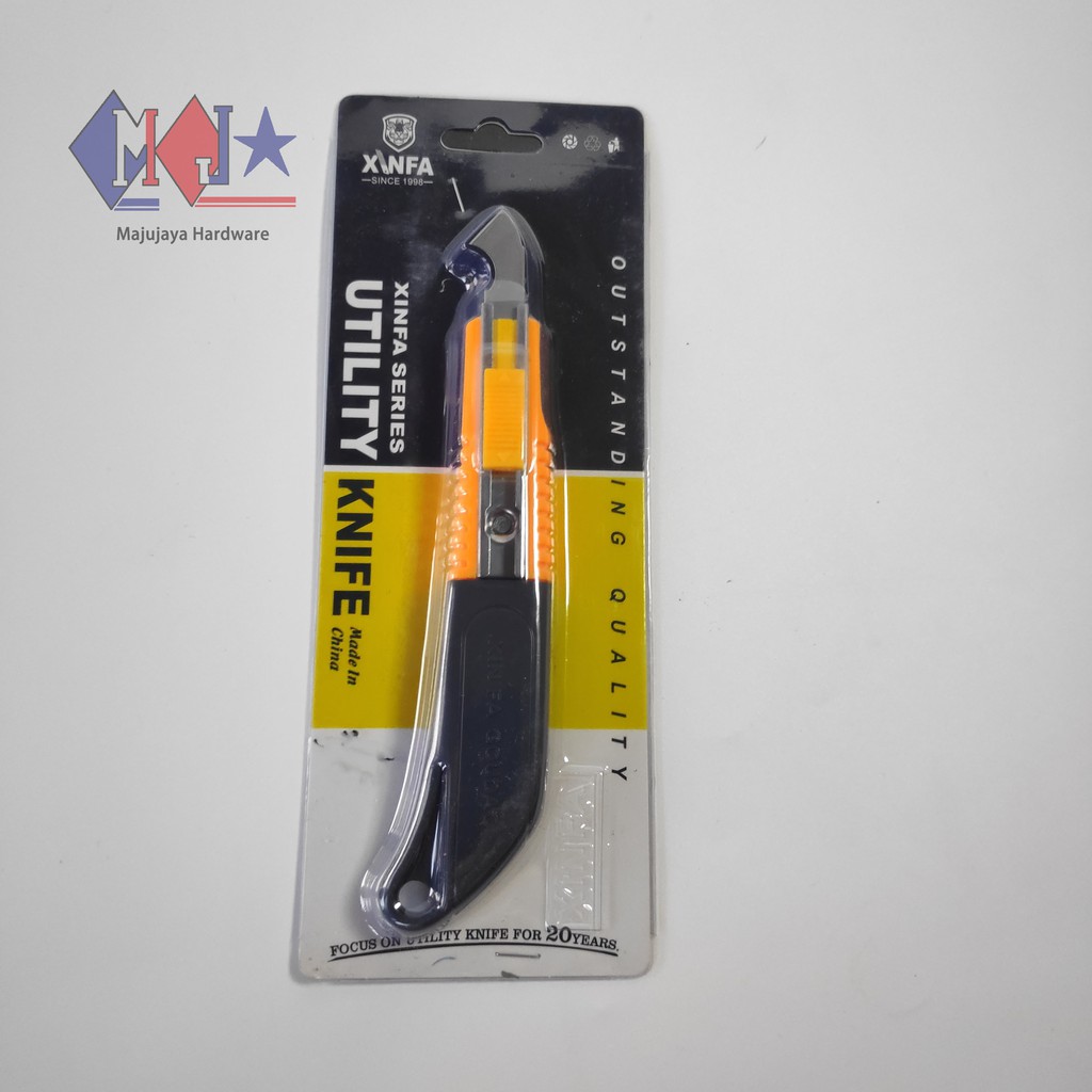 XINFA Book Hook Utility Knife Cutter Blade Pisau Tolak Pemotong Hobby ...
